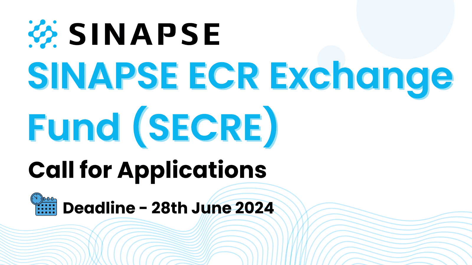 SECRE Fund 2024 – Call for Applications – SINAPSE